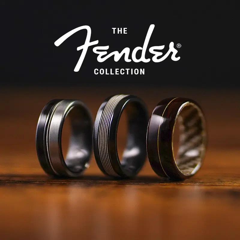 Fender Collection Wedding Bands – Manly Bands